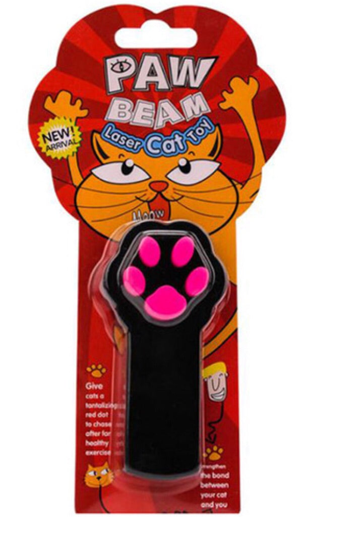 Paw Print Interactive LED Laser Pointer